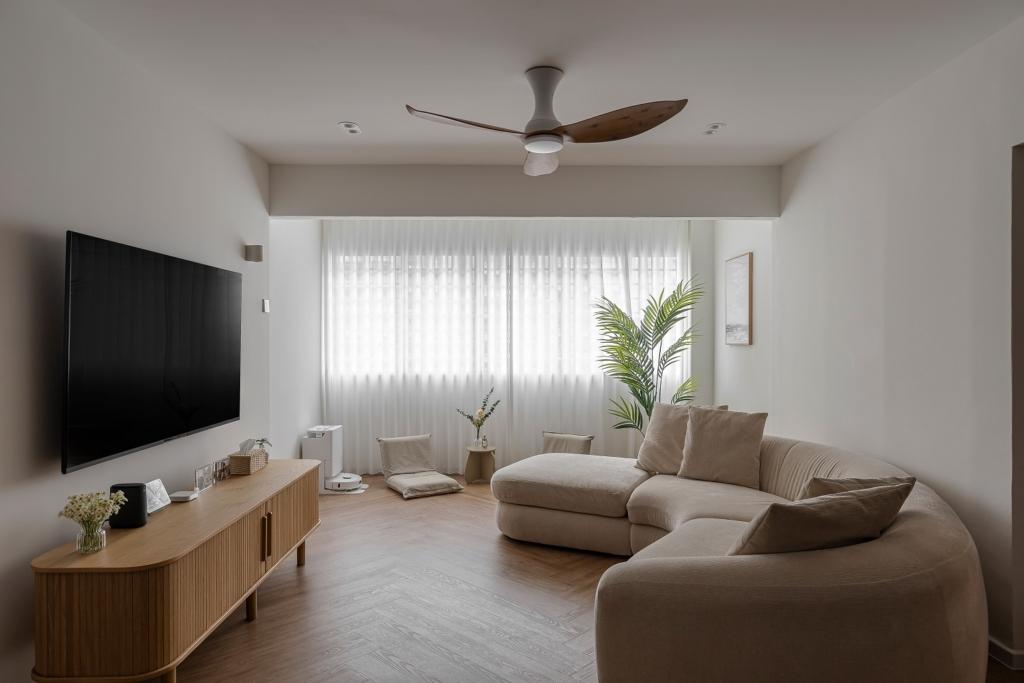 Singapore HDB Living Room Design Ideas in 2025- Space Factor